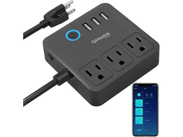 Click here for GHome Smart Power Strip with 3 USB Ports & 3 Smart... prices