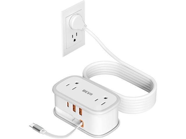 Click here for BEVA Travel Power Strip  Flat Plug Power Strip wit... prices