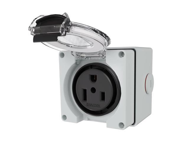 Click here for STARELO 50Amp Power Outlet Box NEMA 6-50R Receptac... prices