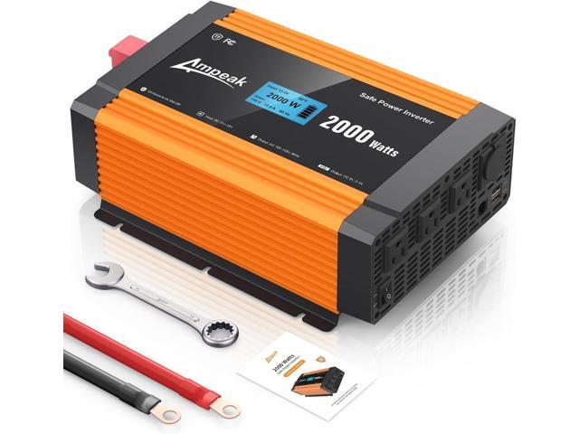 Click here for Ampeak 2000W Power Inverter 6.2A Dual USB Ports 3A... prices