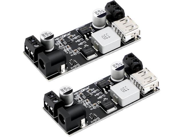 Click here for DROK Buck Converter 12v to 5v Pack of 2  USB DC Vo... prices