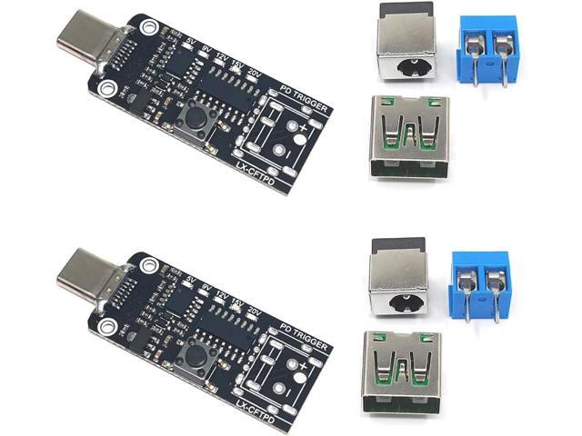 Click here for 2PCS USB-C PD QC DC5V 9V 12V 15V 20V Adjustable Vo... prices