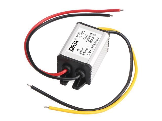 Click here for DROK 12V to 9V 2A 18W DC-DC Buck Power Converter V... prices