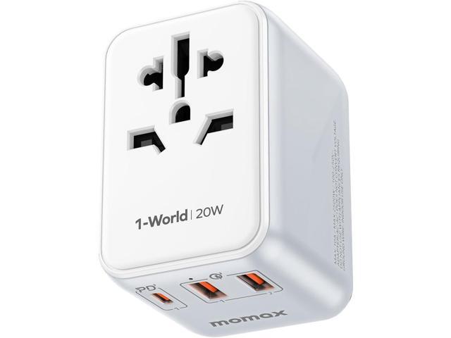 Click here for MOMAX Universal Travel Adapter  20W+18W Internatio... prices