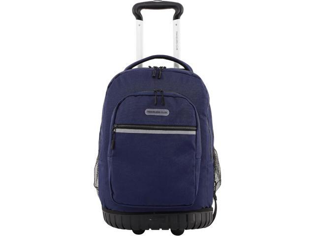 Click here for Travelers Club Rolling Backpack  Midnight Blue  20... prices