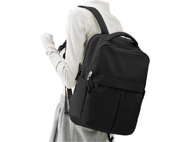 Click here for Black Laptop Backpack for Women Men Gym Work Backp... prices