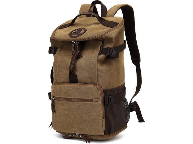 Click here for Kalesi Gym Duffle Bag Backpack 4-Way Vintage canva... prices