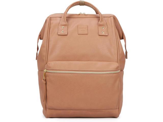 Click here for Kah & Kee Leather Backpack for Women and Men 16-in... prices