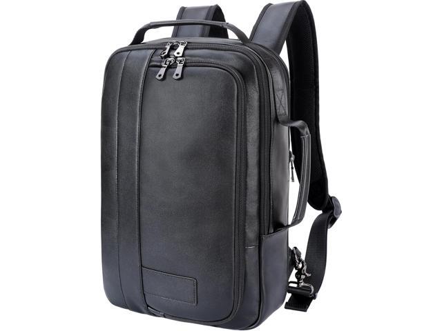 Click here for Masa Kawa Slim Leather 15.6 Laptop Backpack for Me... prices