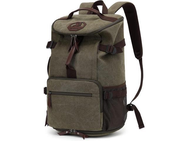 Click here for Kalesi Gym Duffle Bag Backpack 4-Way Vintage canva... prices