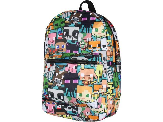Click here for Bioworld Minecraft Backpack Multi Character Chibi... prices
