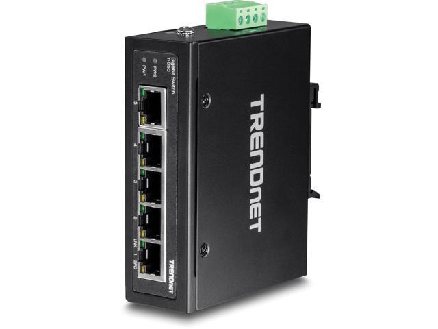 Click here for TRENDnet 5-Port Hardened Industrial Gigabit DIN-Ra... prices