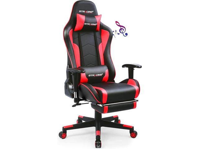 Click here for GTRACING Gaming Chair with Footrest Speakers Video... prices
