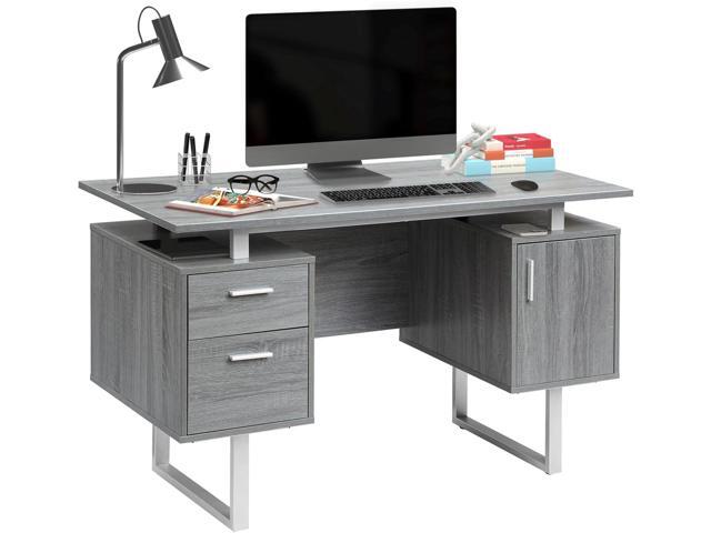 Click here for Techni Mobili Modern Office Desk with Storage  Gra... prices