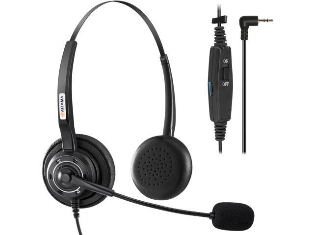 Click here for Phone Headset 2.5mm with Noise Canceling Mic & Vol... prices
