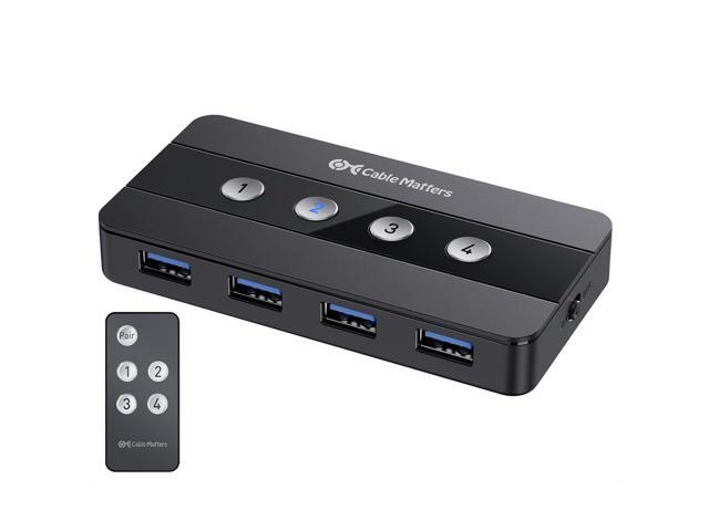 Click here for Cable Matters 4 Port USB 3.0 Switch Hub USB Sharin... prices
