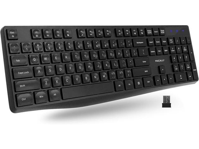 Click here for Macally Wireless Keyboard 2.4G Computer Keyboard (... prices
