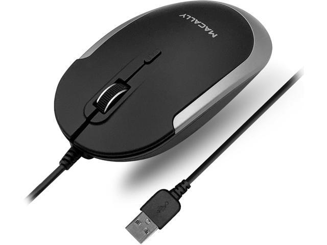 Click here for Macally Silent Wired Mouse - Slim & Compact USB Mo... prices