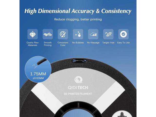 Click here for R QIDI TECHNOLOGY PLA Filament 1.75mm  3D Printer... prices