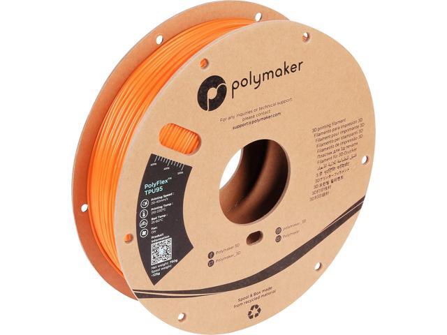 Click here for Polymaker TPU Filament 1.75mm Orange  0.75kg Shore... prices