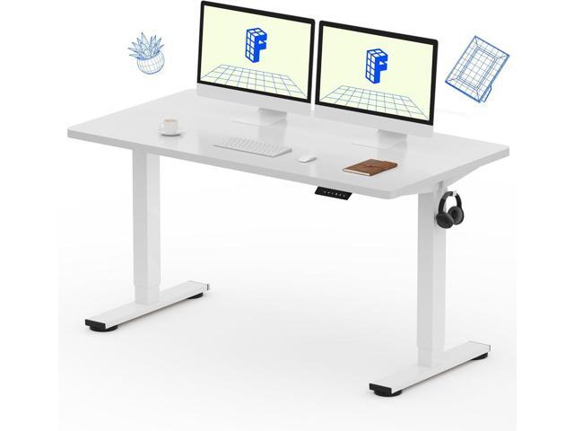 Click here for FLEXISPOT EN1 One-Piece Electric White Standing De... prices