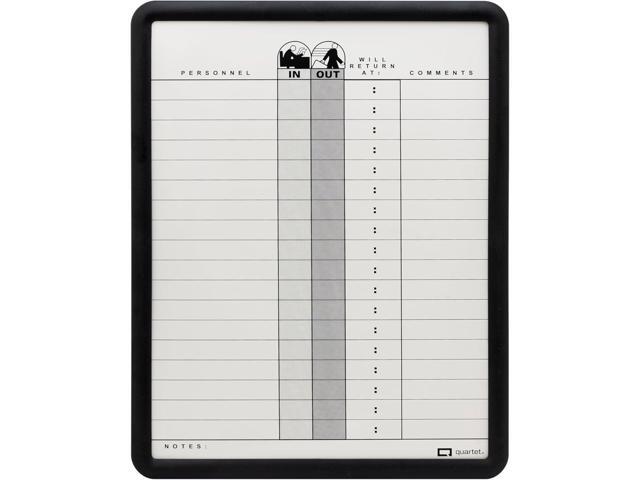 Click here for Quartet DuraMax Porcelain In/Out Personnel Board S... prices