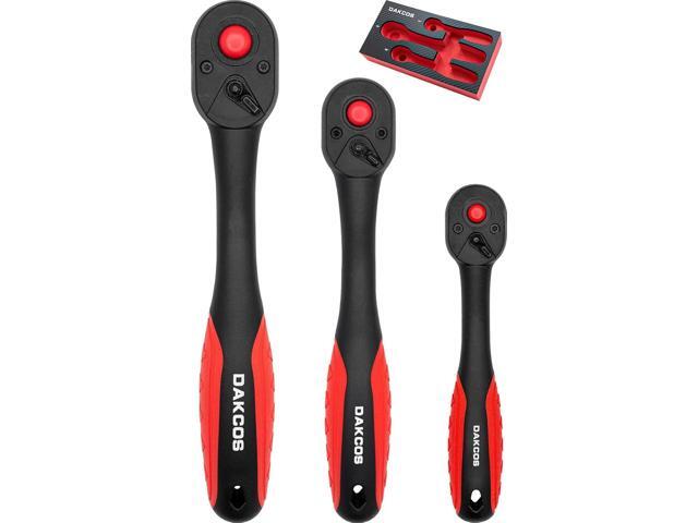 Click here for DAKCOS Ratchet Drive 1/4 3/8 1/2 3pc 72 Teeth Reve... prices