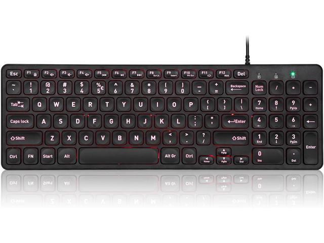 Click here for Perixx PERIBOARD-333B Wired Backlit USB Keyboard-... prices