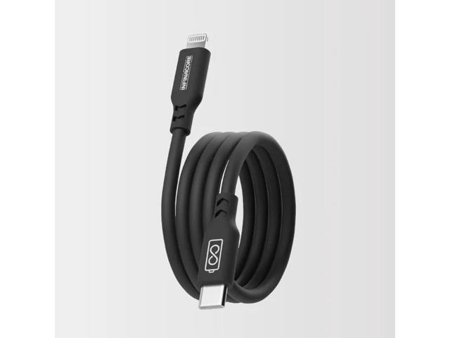 Click here for InfinaCore: Silicone Lightning Charging Cable 60W... prices