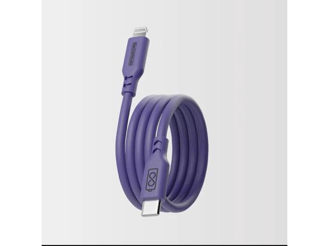 Click here for InfinaCore: Silicone Lightning Charging Cable 60W... prices
