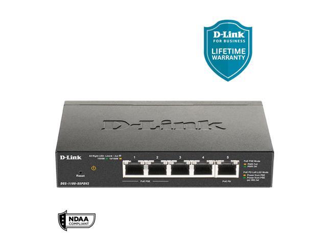 Click here for D-Link 5-Port Gigabit Smart Managed PoE-Powered Sw... prices