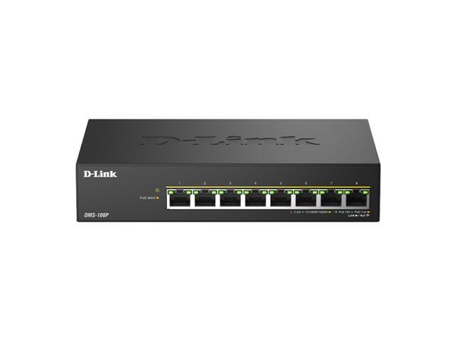 Click here for D-Link 8-Port 2.5G PoE++ Unmanaged Switch with 8 x... prices