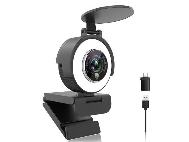 Click here for Angetube 1080p Webcam with Ring Light for Streamin... prices