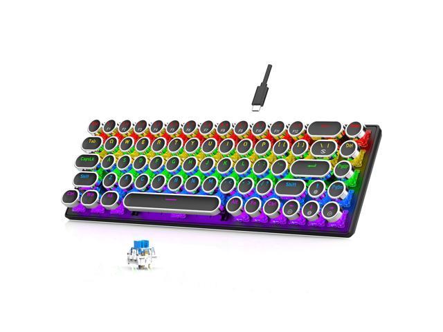 Click here for 7KEYS 60 Gaming Keyboard Wired Mechanical  RGB Bac... prices