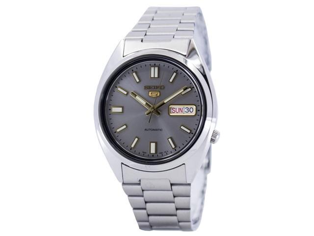 Click here for Seiko 5 Automatic Stainless Steel Grey Dial Day/Da... prices
