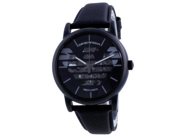 Click here for Emporio Armani Luigi Skeleton Leather Automatic AR... prices