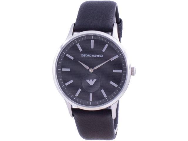 Click here for Emporio Armani Renato Black Dial Quartz AR80039 Me... prices