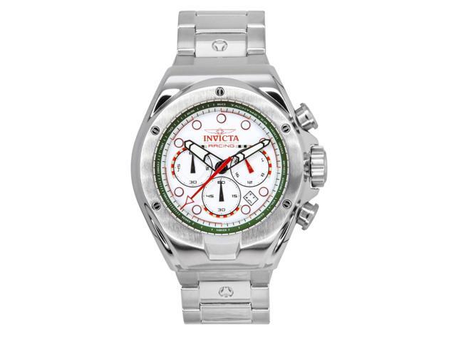 Click here for Invicta Racing Chronograph Stainless Steel White D... prices