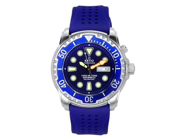 Click here for Ratio FreeDiver Automatic Blue Dial Divers Mens Wa... prices