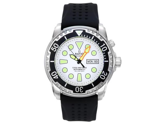 Click here for Ratio FreeDiver Automatic White Dial Divers Mens W... prices