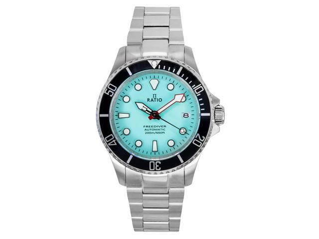 Click here for Ratio FreeDiver Ice Blue Dial Automatic Divers 200... prices