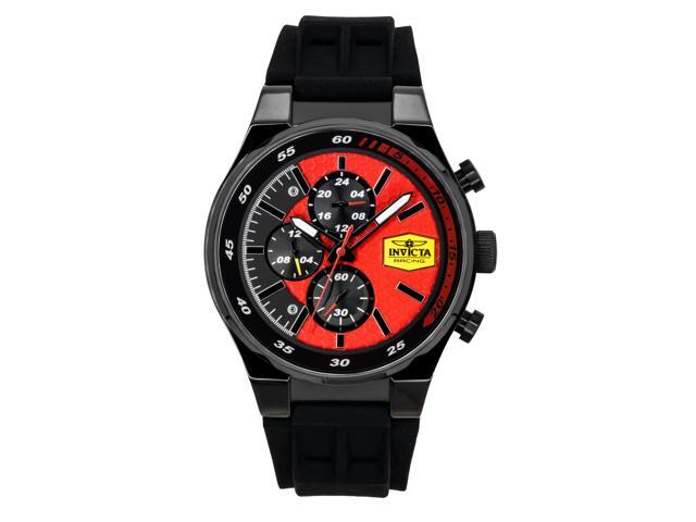 Click here for Invicta Racing Chronograph Silicone Strap Red Dial... prices
