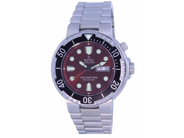 Click here for Ratio FreeDiver Red Dial Stainless Steel Quartz 10... prices