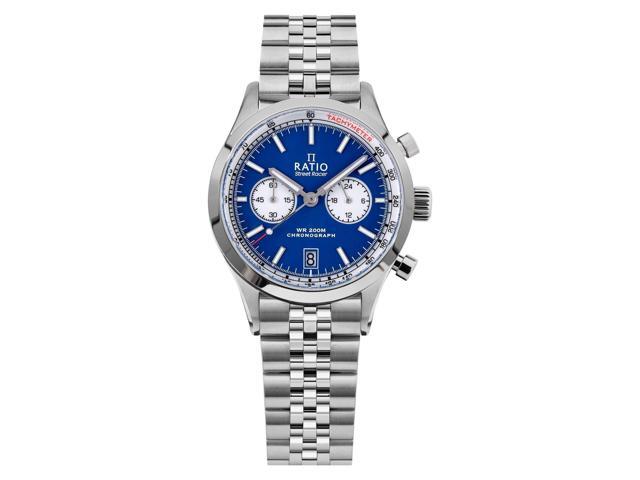 Click here for Ratio Street Racer Chronograph RTC014 200M Blue Re... prices
