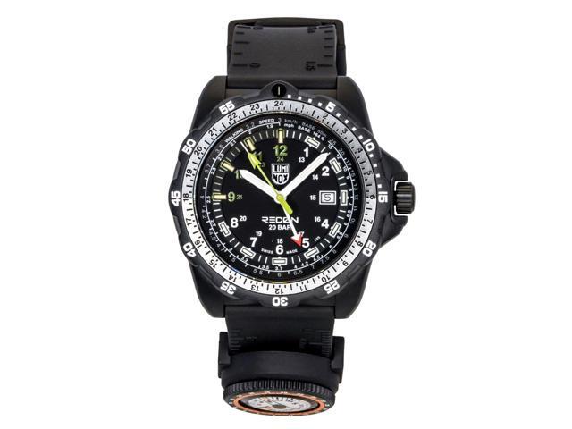 Click here for Luminox Recon Nav Spec GMT Rubber Strap Black Dial... prices