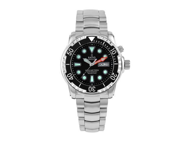 Click here for Ratio FreeDiver Helium-Safe 1000M Black Dial Sapph... prices