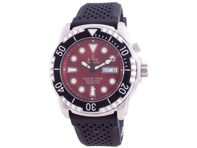 Click here for Ratio FreeDiver Helium-Safe 1000M Red Dial Sapphir... prices