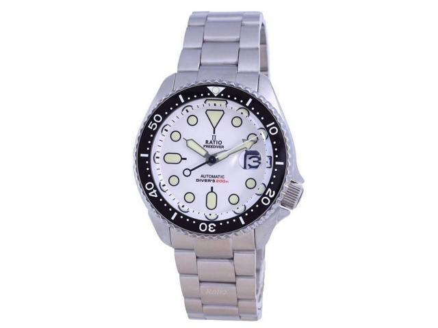 Click here for Ratio FreeDiver White Dial Sapphire Crystal Stainl... prices