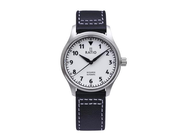 Click here for Ratio Skysurfer Pilot Full Luminous Dial Leather A... prices