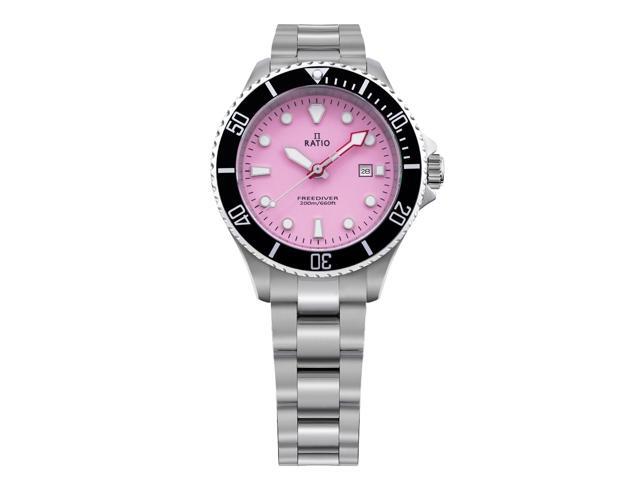 Click here for Ratio FreeDiver Sapphire Crystal Stainless Steel C... prices